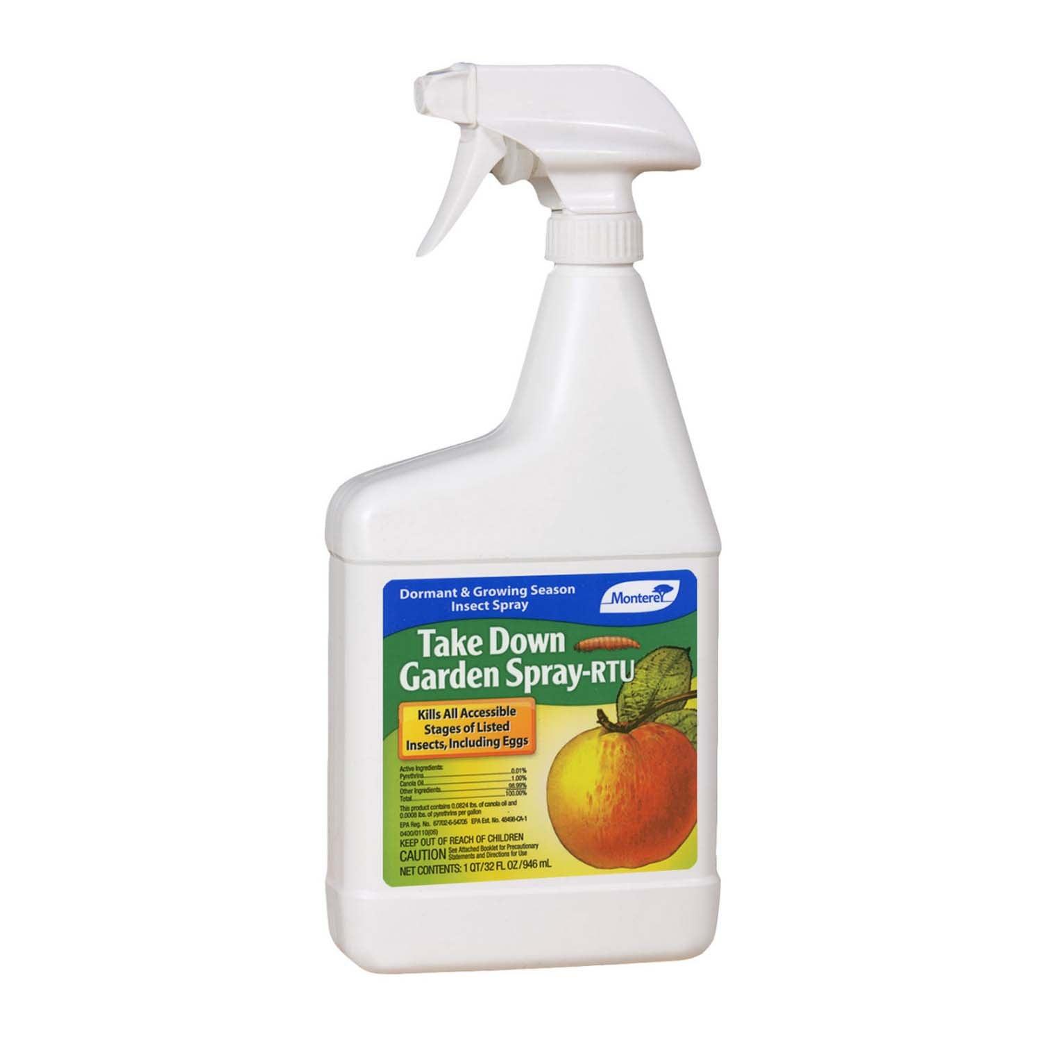 Monterey Take Down Garden Spray Insect Ready to Use - 32oz – Roger's ...
