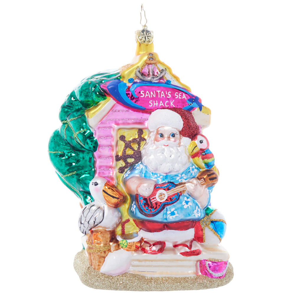 Santa's Seaside Shack - 6" – Roger's Gardens