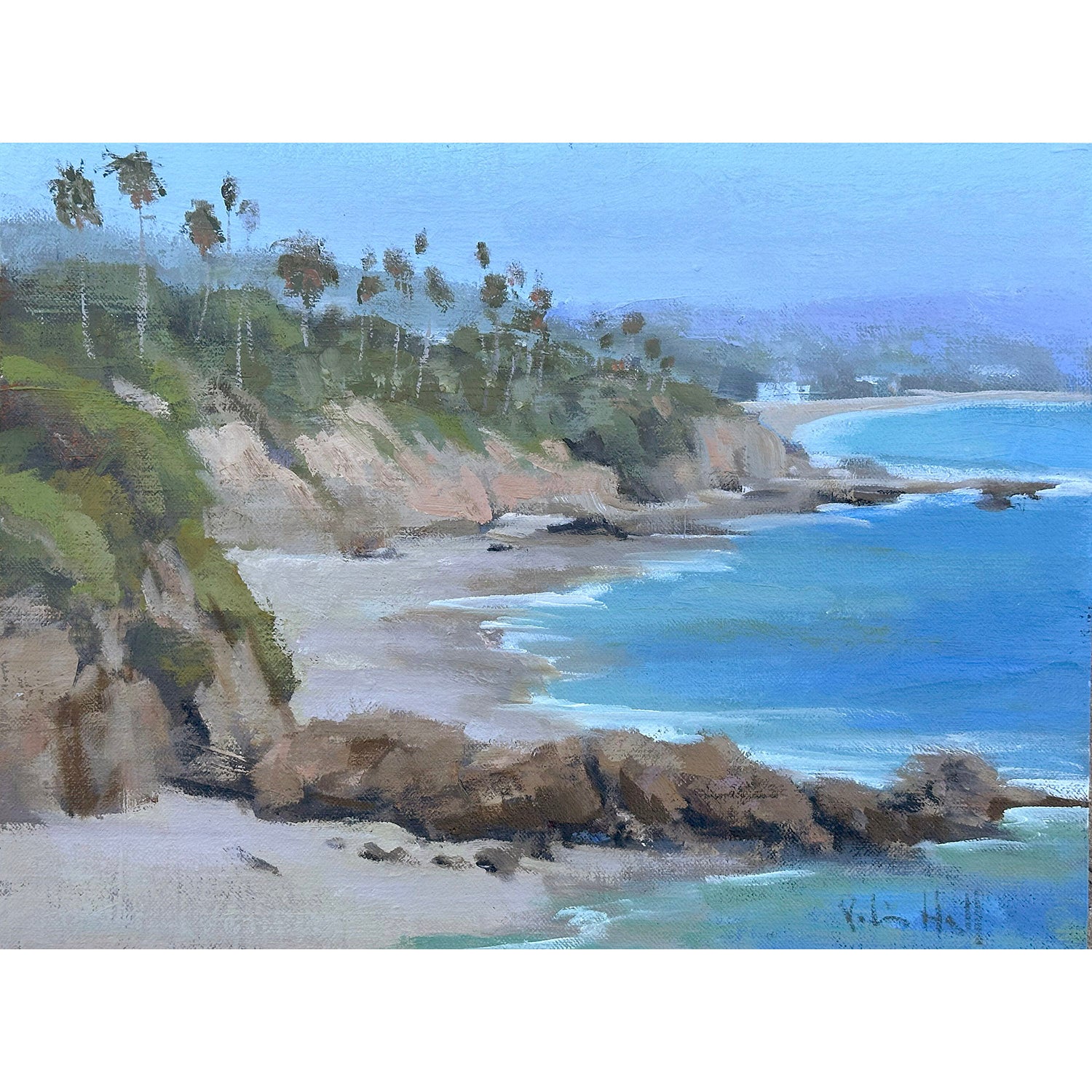 Heisler Beach Cove - 9"x12" – Roger's Gardens