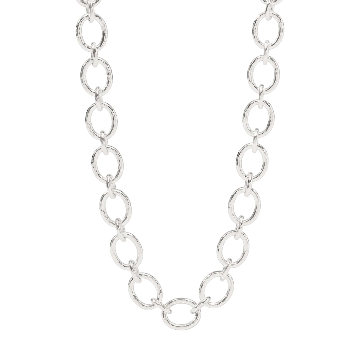 Julie Vos Catalina Silver Demi Link Necklace - 19" – Roger's Gardens