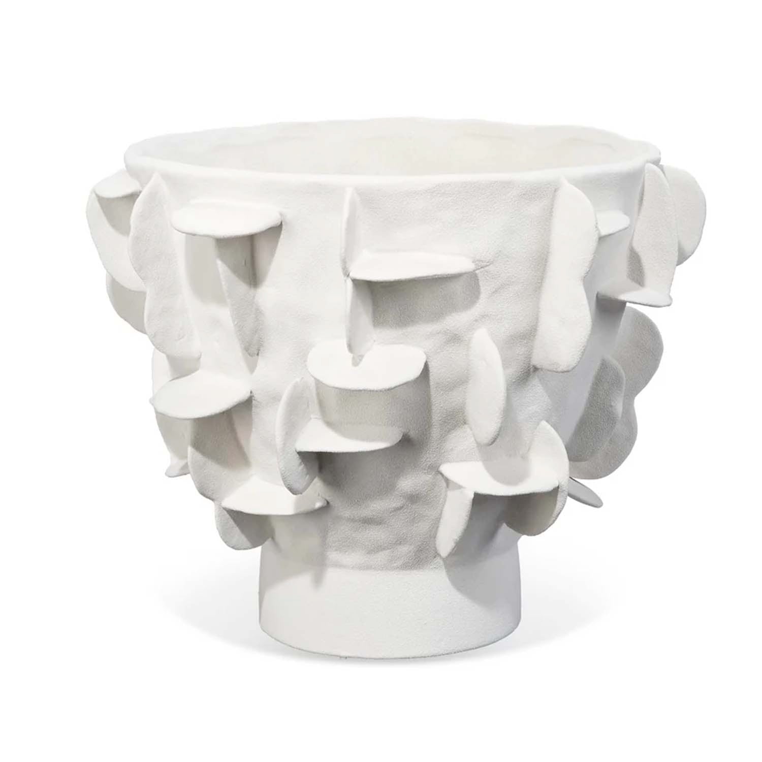 White Helios Vase – Roger's Gardens