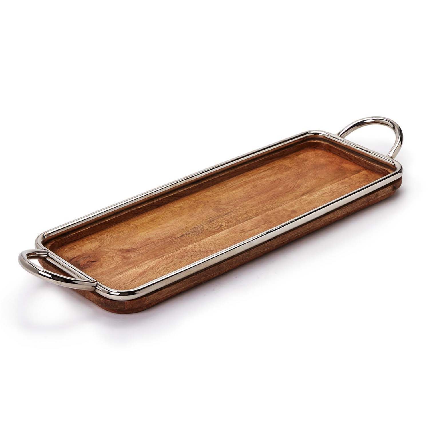 Wooden Rectangle Serving Tray – Roger's Gardens