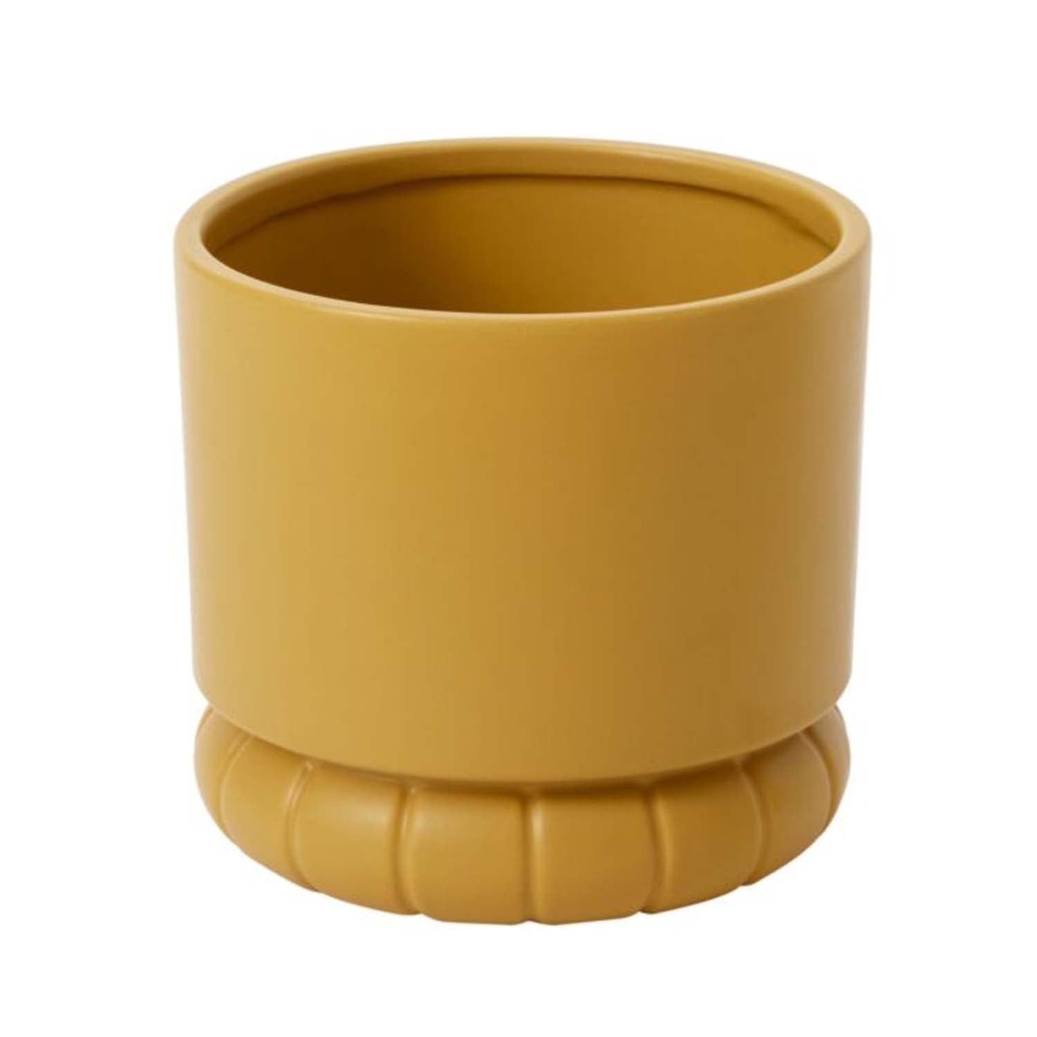 Yellow Fara Pot - 7" – Roger's Gardens