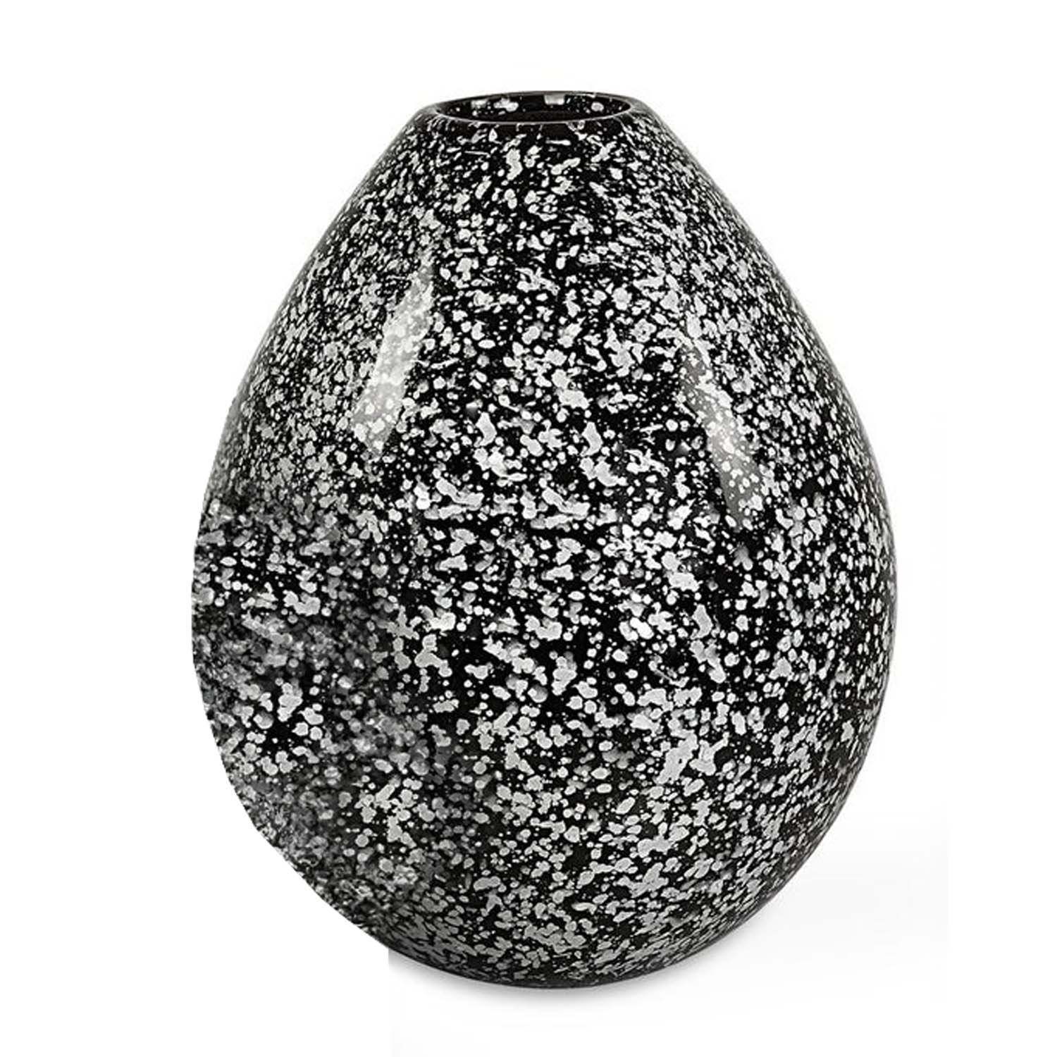 Cosmic Black White Vase - Medium – Roger's Gardens
